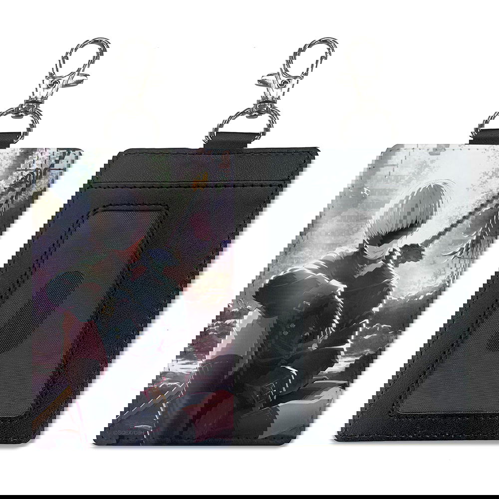 NieR:Automata Ver1.1a - 9S Pass Case With Swivel Snap Hook