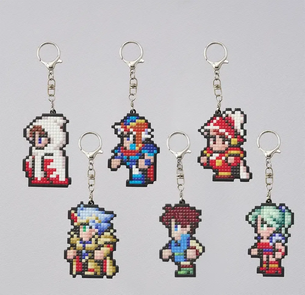 Final Fantasy Pixel Remaster Build Charm Collection Vol. 1 (Set of 6 ...