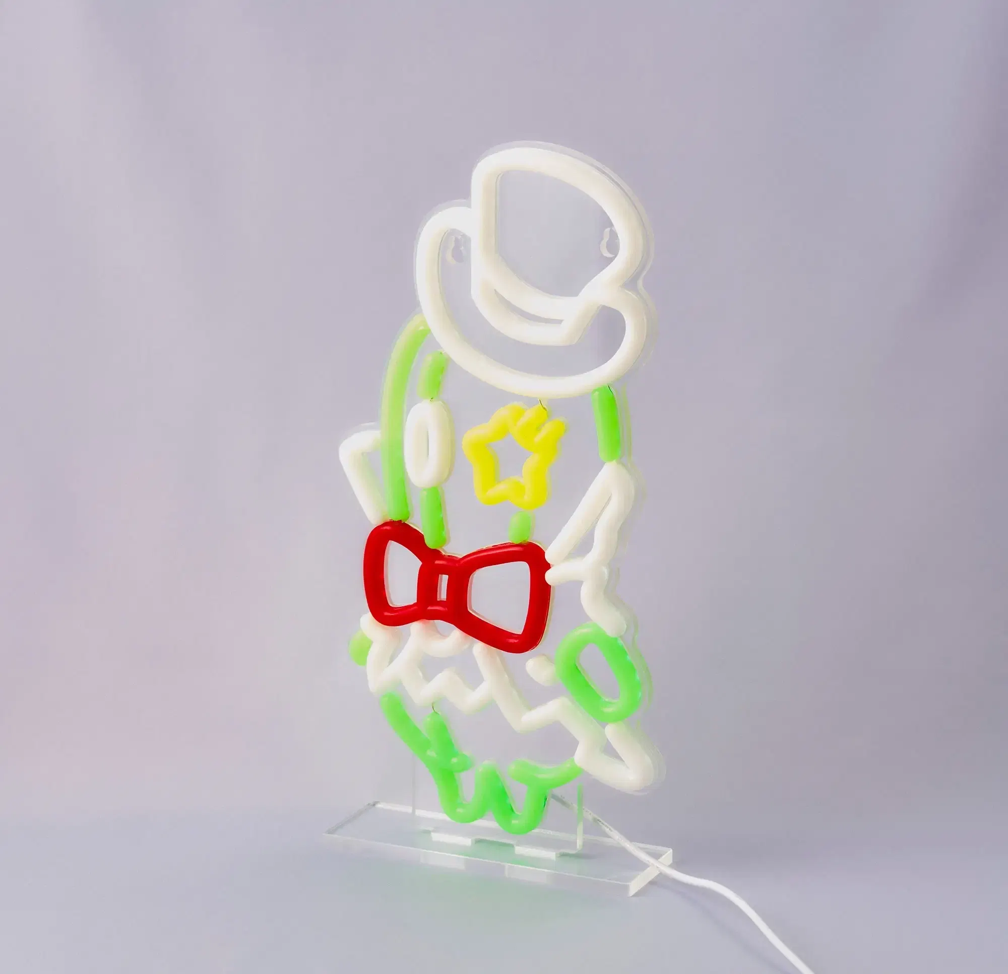 Final Fantasy XIV Neon Light Senor Sabotender