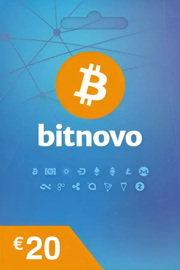 BitNovo Crypto Card 20 EUR digital