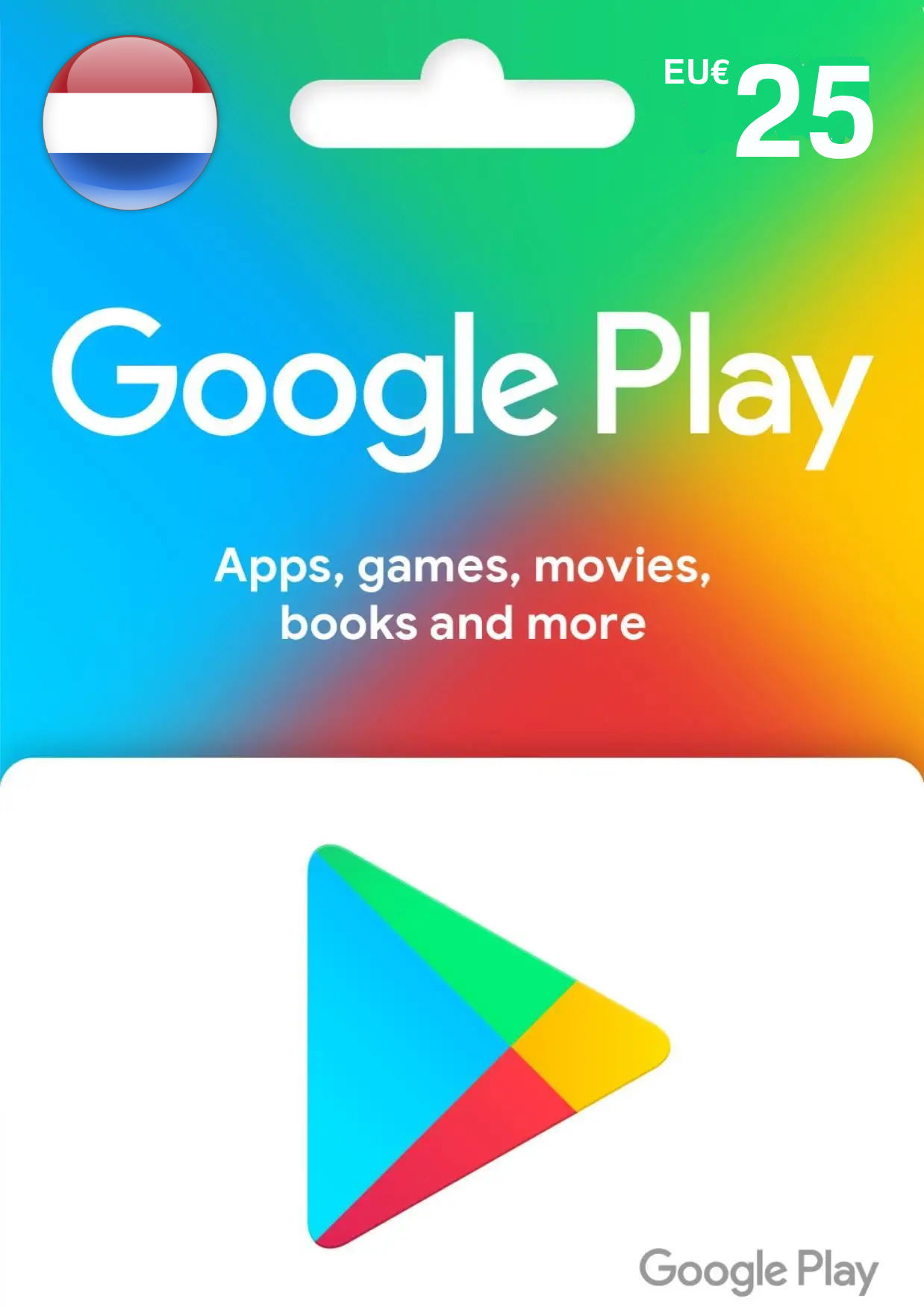 Google Play EUR 25 Gift Card | Netherlands Account digital