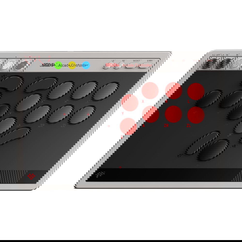 8BitDo Arcade Controller [N Edition] for Windows, Nintendo Switch ...