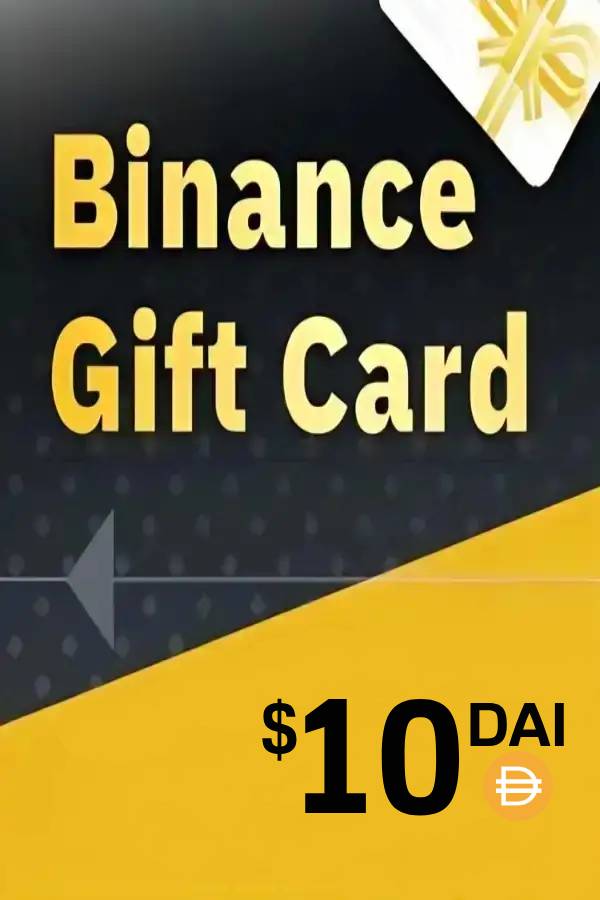 Binance Gift Card 10 USD (DAI) digital