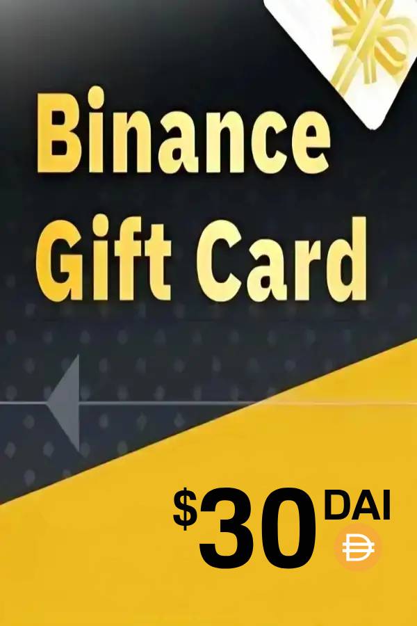 Binance Gift Card 30 USD (DAI) digital