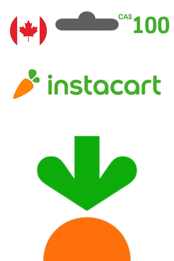 Instacart Gift Card 100 CAD | Canada Account
