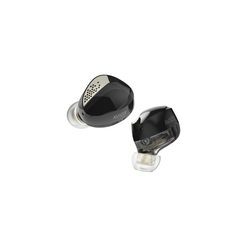 Aviot TE-J2 Wireless Earphones [Black] for Android, iOS