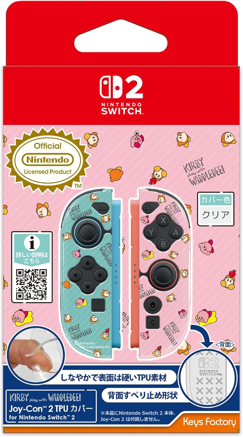 Joy-Con 2 TPU Cover for Nintendo Switch 2 [Kirby Play with Waddle Dee ...