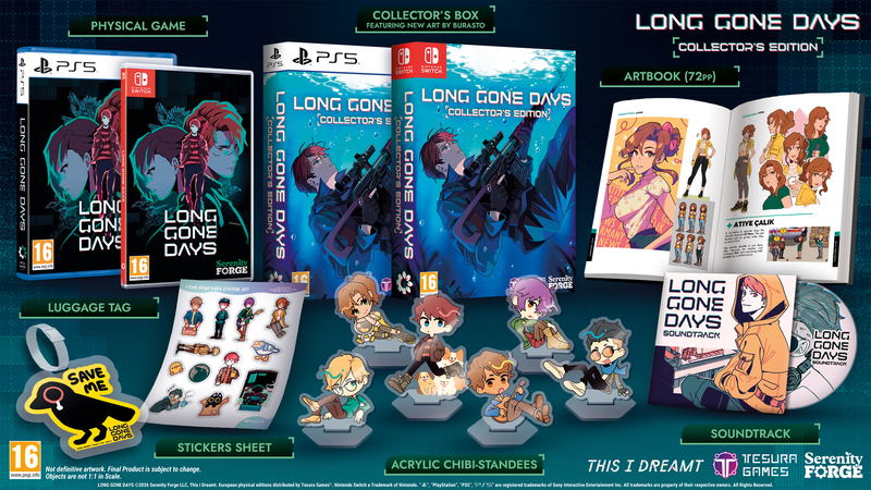 Long Gone Days [Collector's Edition] for Nintendo Switch, Nintendo Switch 2