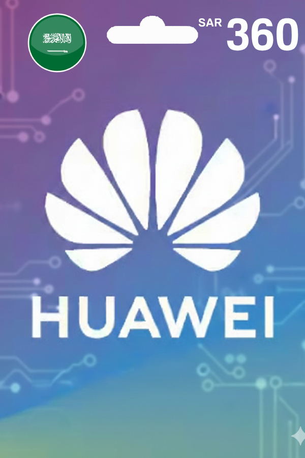 Huawei Gift Card 360 SAR | Saudi Arabia Account digital