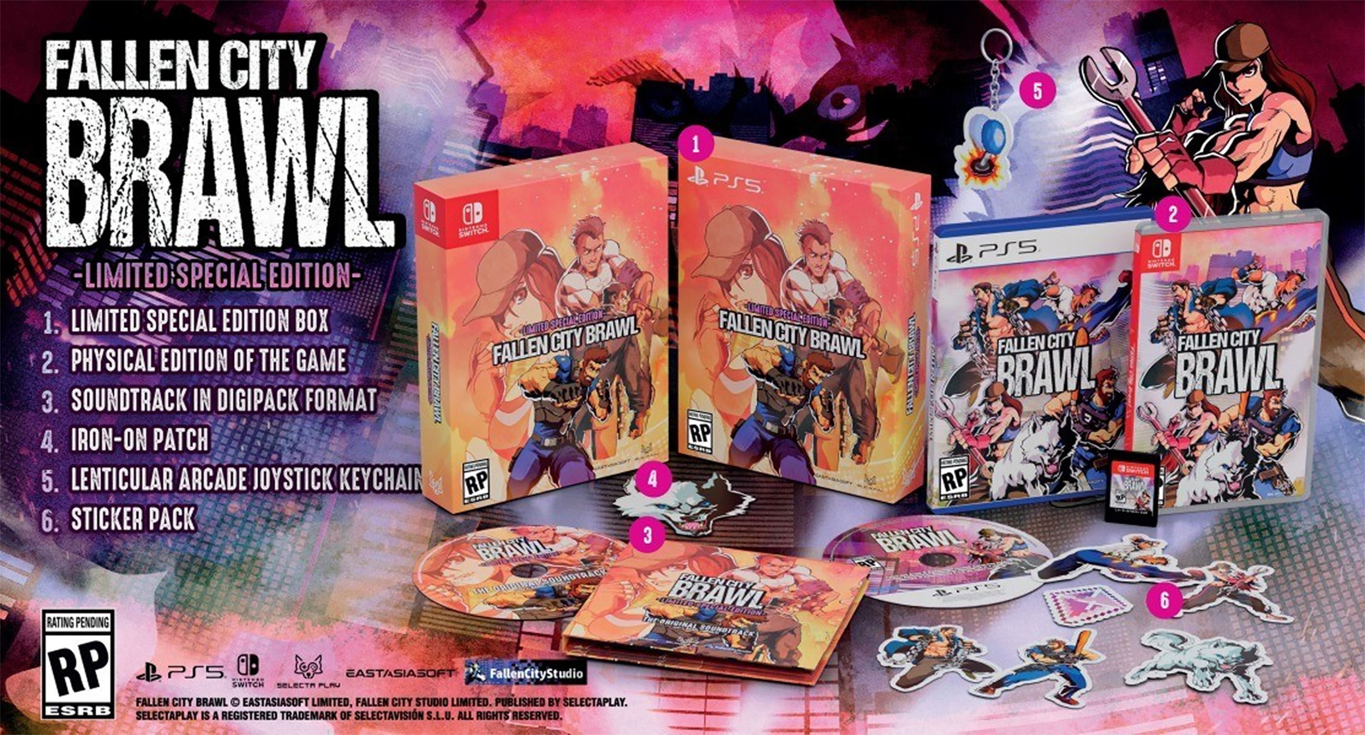 Fallen City Brawl [Limited Special Edition] for PlayStation 5