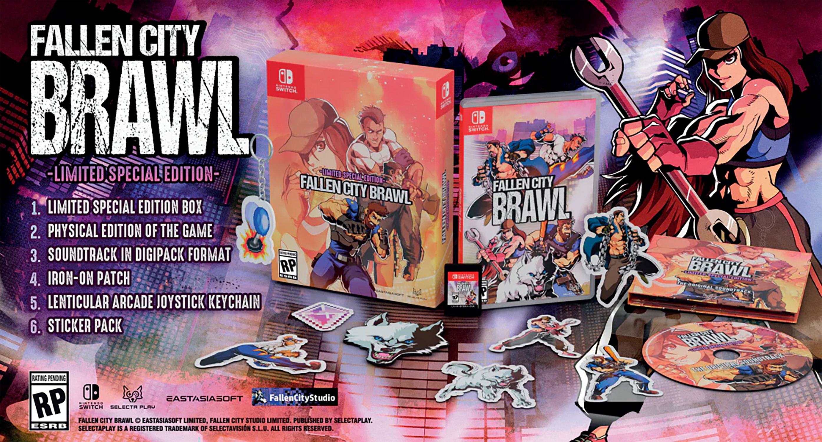 Fallen City Brawl [Limited Special Edition] for Nintendo Switch ...