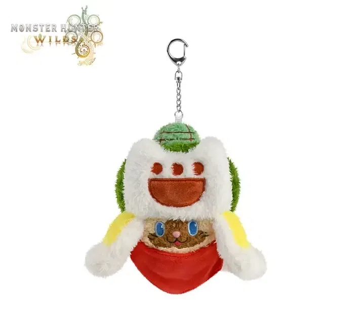 Monster Hunter Wilds Plush Keychain Palico