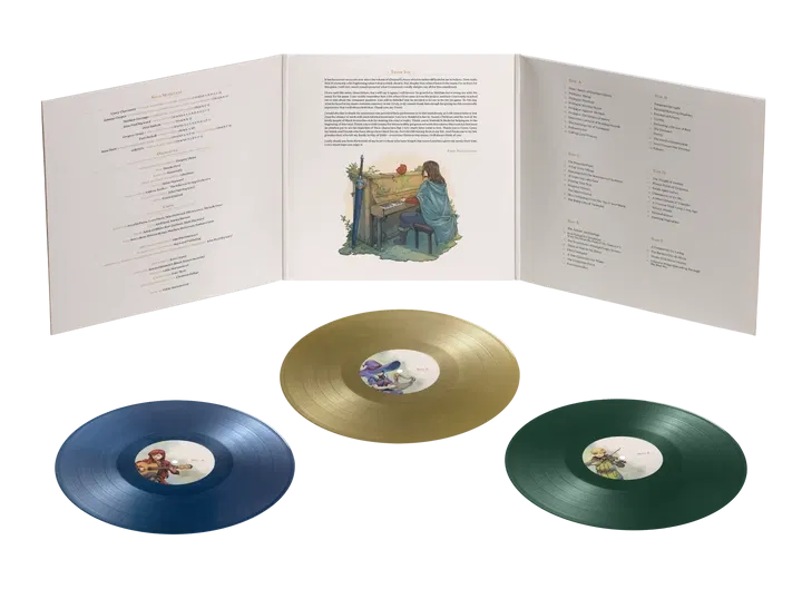 Chained Echoes Original Soundtrack (Deep Ocean Pearl, Gold & Dark Green ...