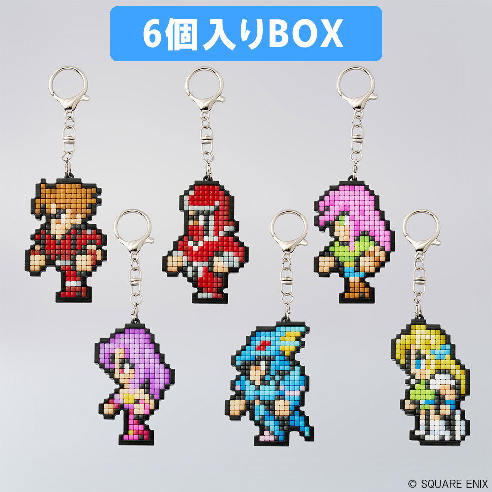 Final Fantasy Pixel Remaster Build Charm Collection Vol. 2 (Set of 6 ...