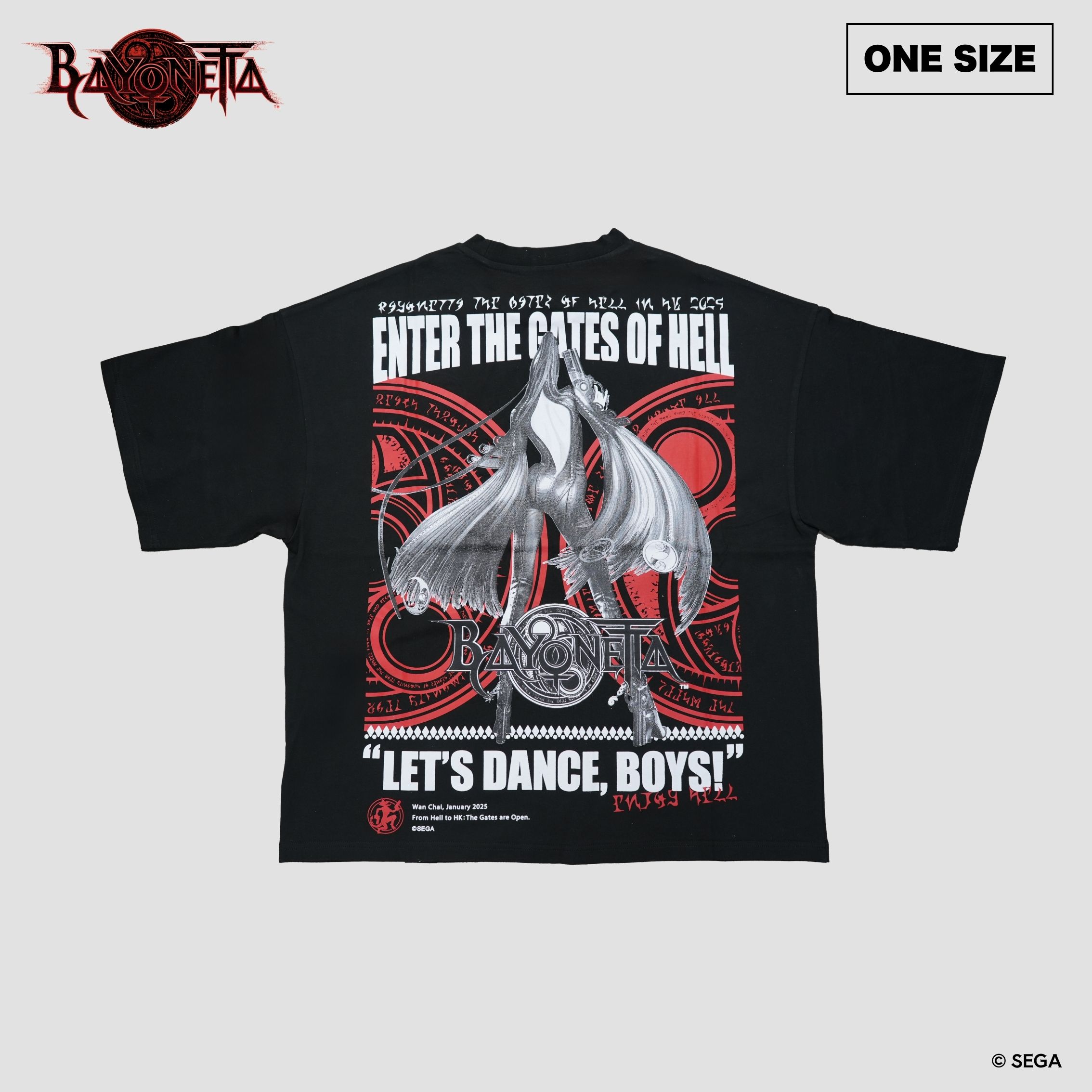 Bayonetta The Gates Of Hell Hong Kong Oversized Shirt F (Re-run)