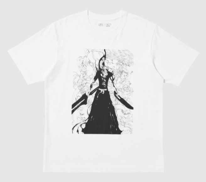 UT Manga 100th Bleach Graphic T-Shirt (White | Size XL)