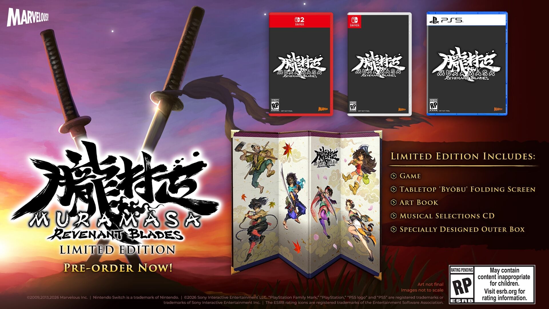Muramasa: Revenant Blades [Limited Edition] for PlayStation 5