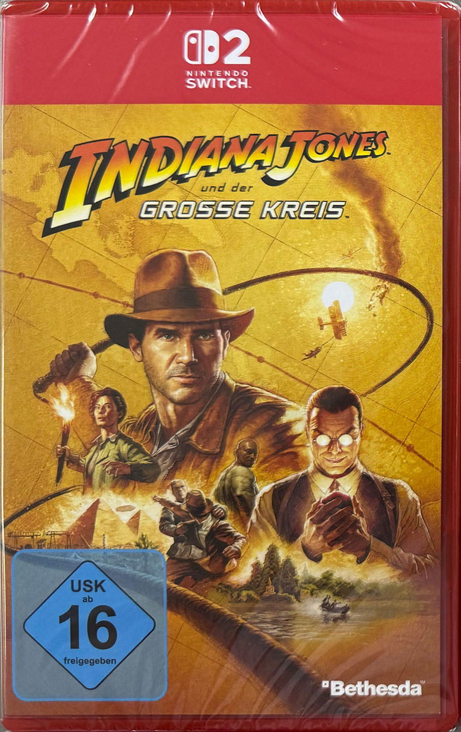 Indiana Jones and the Great Circle German Game Cart for Nintendo Switch 2
