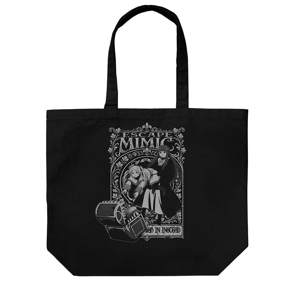 Frieren: Beyond Journey's End - Frieren & Fern Mimic Escape Large Tote ...