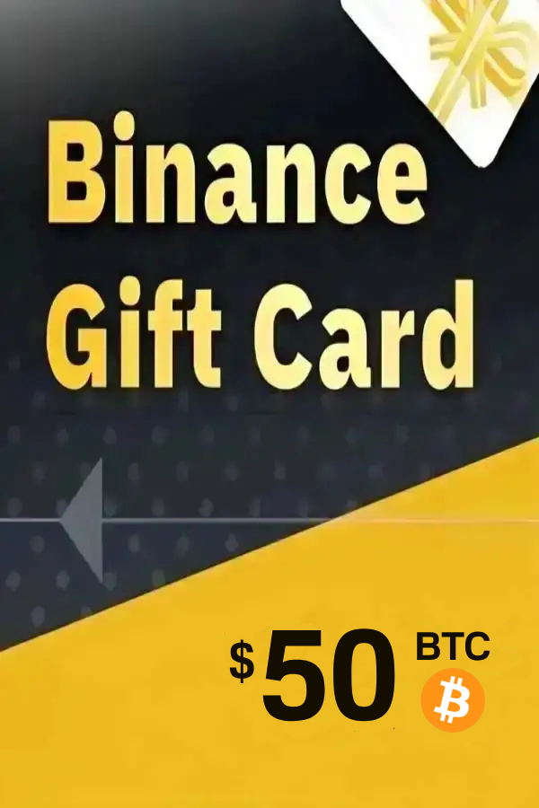 Binance Gift Card 50 USD (BTC) digital