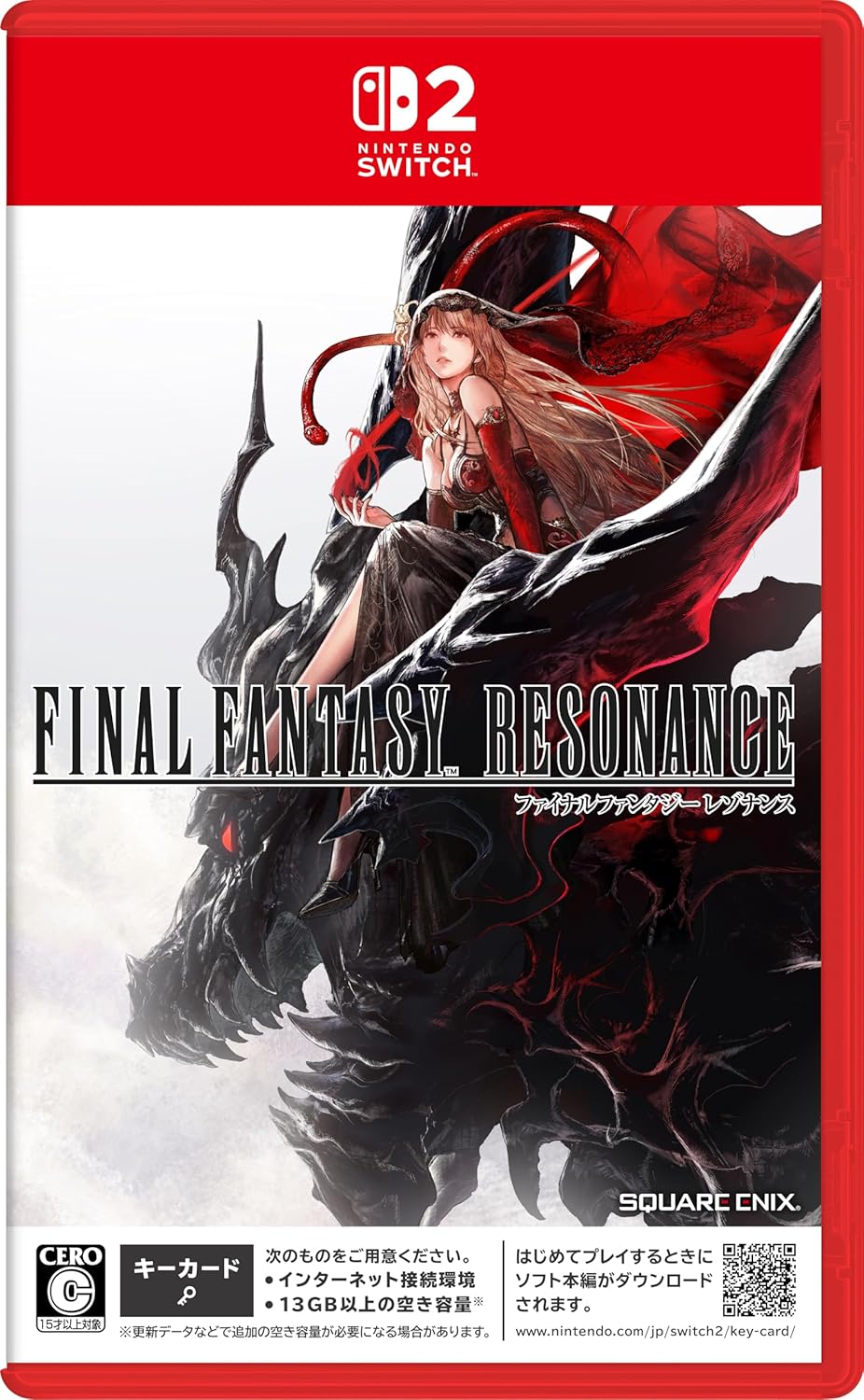 Final Fantasy Resonance (Multi-Language) Game Key Cart لـ Nintendo Switch 2