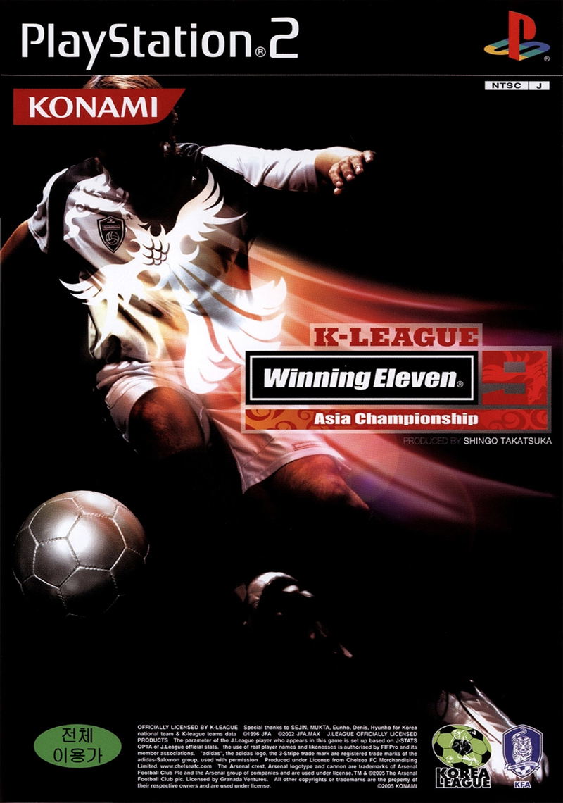 K. League Winning Eleven 9 Asia Championship for PlayStation 2