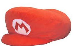 New Super Mario Bros. Hat Cushion: Mario