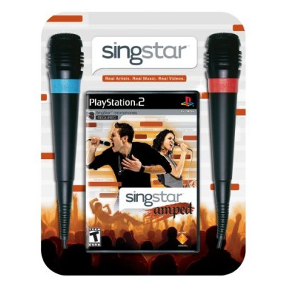 SingStar Amped with 2 Microphones for PlayStation 2