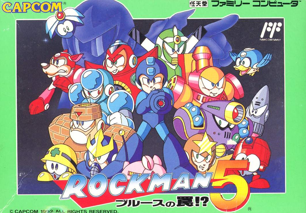 RockMan 5: Blues no Wana!? für Famicom / NES