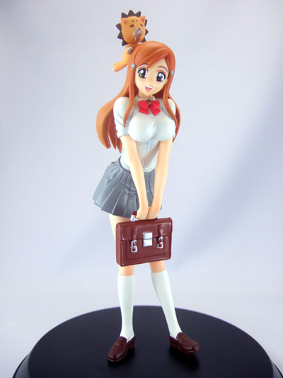 Bleach DX Girls Pre-Painted PVC Figure: Orihime Inoue & Kon