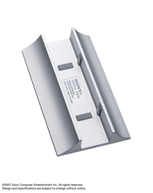 Exclusive Placing Stand (Satin Silver) for PlayStation 2