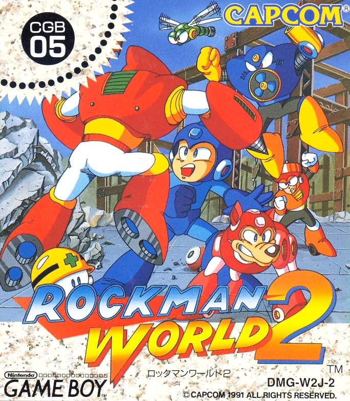 RockMan World 2 for Game Boy
