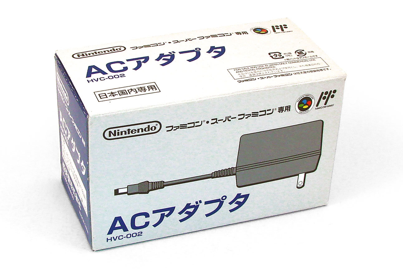 AC Adapter (110V) for Super Famicom / SNES, Famicom / NES