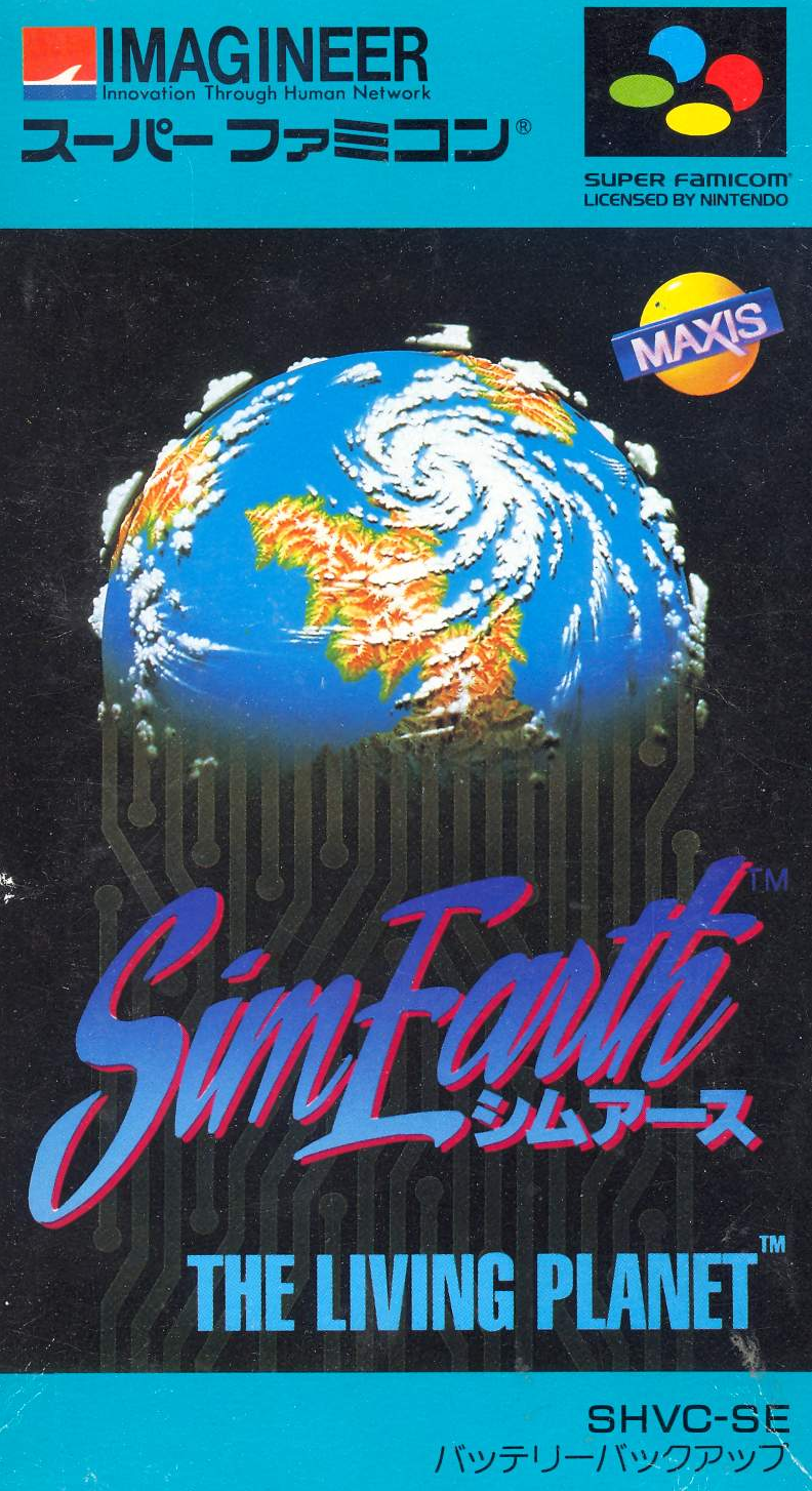 SimEarth: The Living Planet for Super Famicom / SNES
