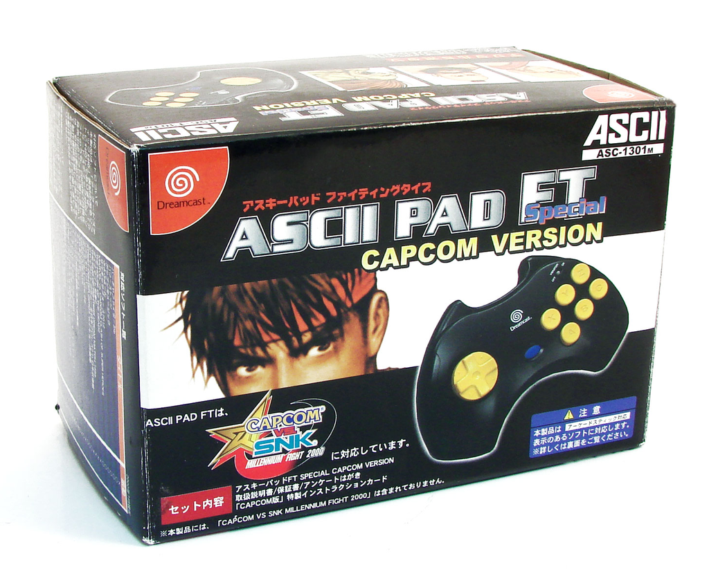 Ascii Pad FT Special - Capcom Version for Dreamcast