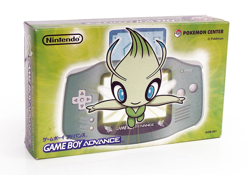 Game Boy Advance Console - Pokemon Center Celebi Limited Edition
