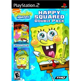 Spongebob Square Pants Happy Squared Double Pack for PlayStation 2