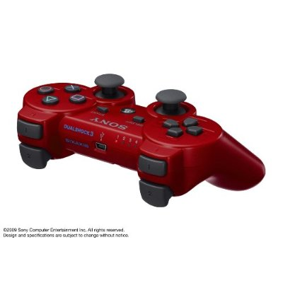 Dual Shock 3 (Deep Red) for PlayStation 3