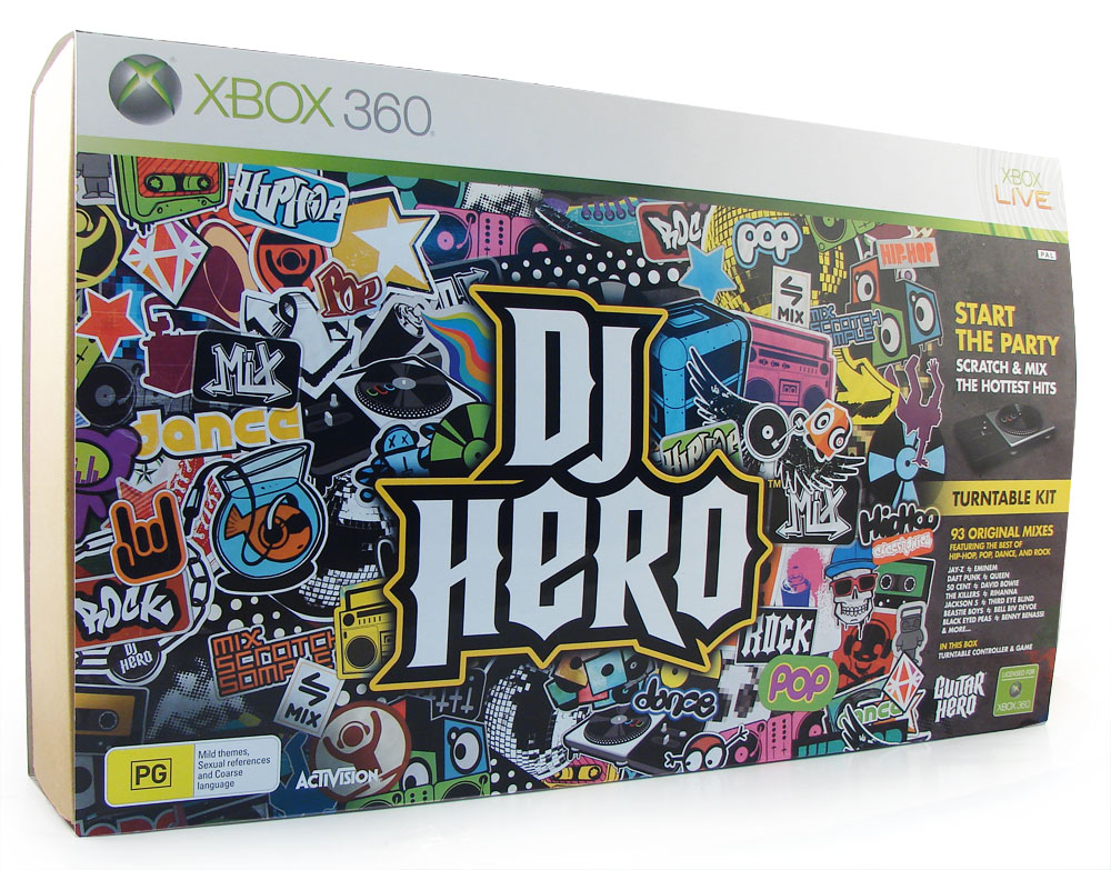 DJ Hero (w/ Turn Table Bundle) for Xbox360