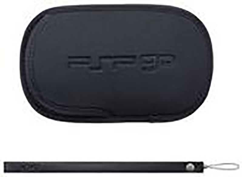 PSP PlayStation Go Pouch & Strap (Black) for Sony PSP Go