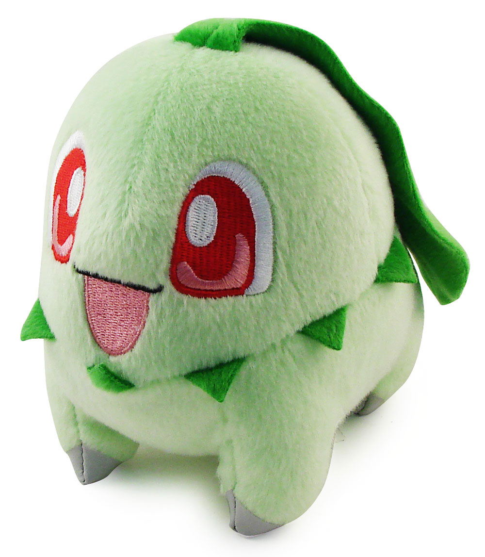 Pokemon DP Korotto Manmaru Nuigurumi Evolution Plush Doll: Chikorita