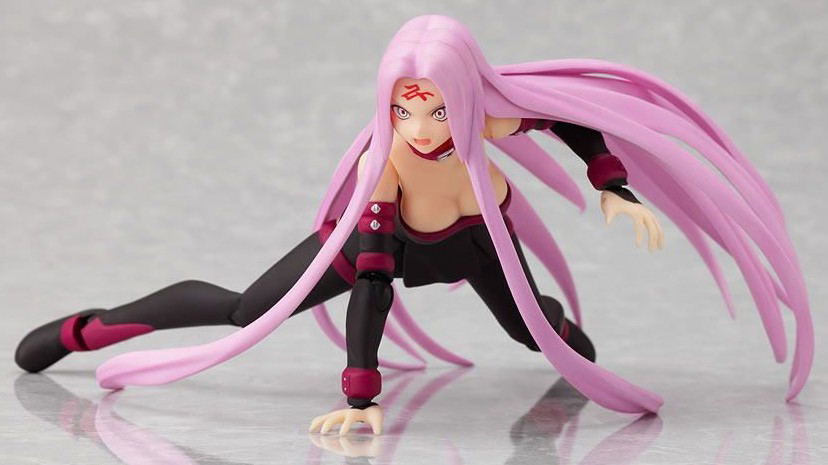 Fate/stay night Non Scale Pre-Painted PVC Figure: figma Rider (Re-run)