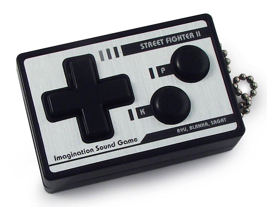 Bandai Street Fighter II Controller Voice Command Key Chain - Ryu ...