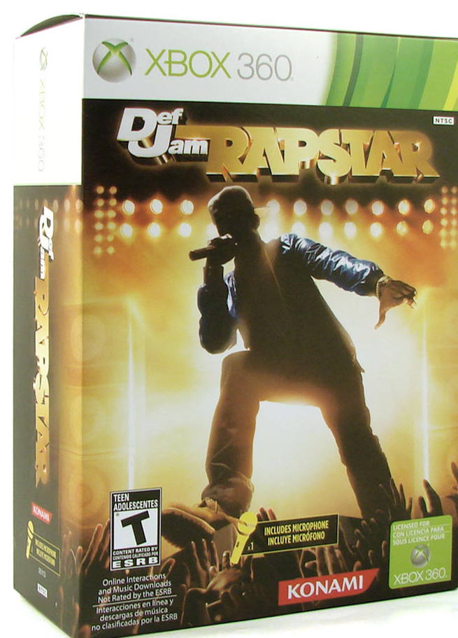 Def Jam Rapstar (w/ Microphone Bundle) for Xbox360