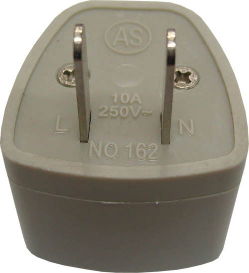 Socket Adapter / Travel Plug (USA, Canada, Japan, China style plug)