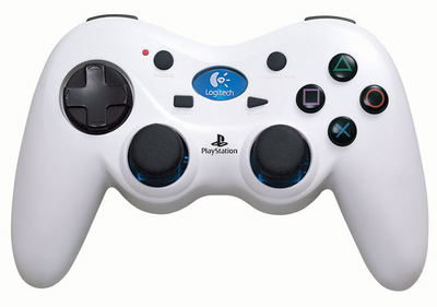 Cordless Compact Controller (white) for PlayStation 2