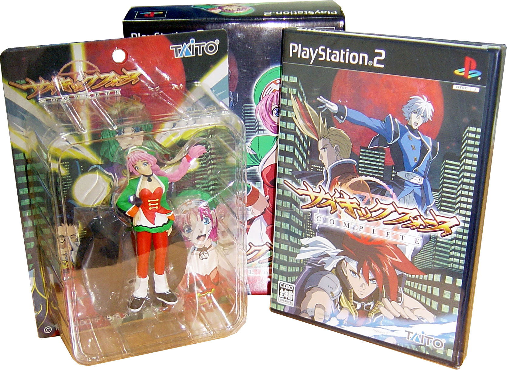 Psychic Force Complete (w/ Wendy Figurine) for PlayStation 2