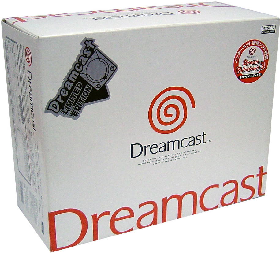 Dreamcast Console - D-Direct Silver Special Edition (Japanese version)