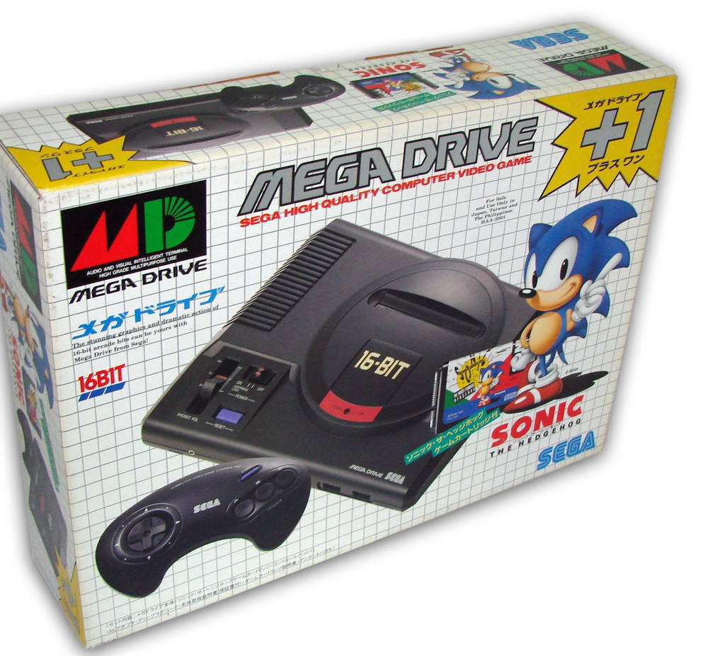 Mega Drive Console [Sonic the Hedgehog Pack]