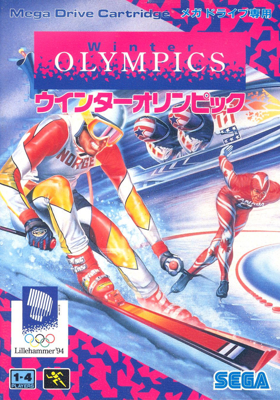 Winter Olympics for Sega Mega Drive / Sega Genesis